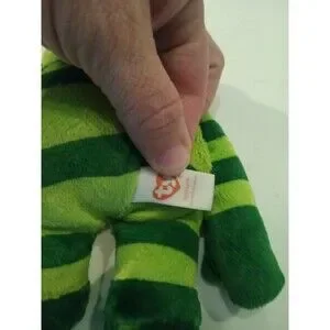 Toys | 7 Stuffed Animal Brobee Green Striped Monster Yo Gabba Gabba ...